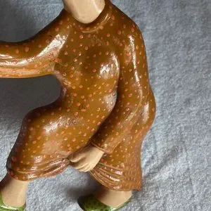 arnel’s | Accents | Arnels Lady With Lantern Wall Decor Vintage Ceramic ...